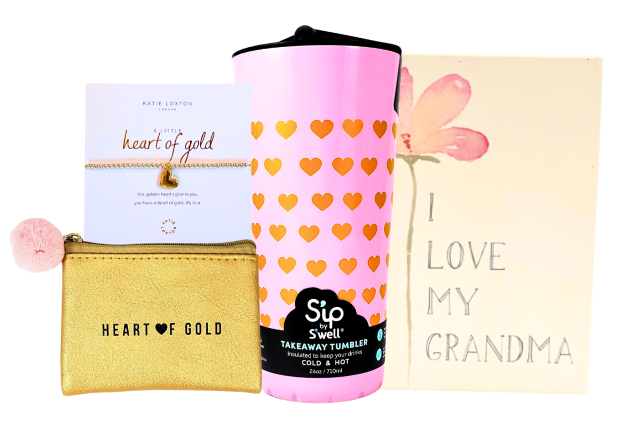 Grandma's Heart of Gold Gift Box – Boxes by Genna
