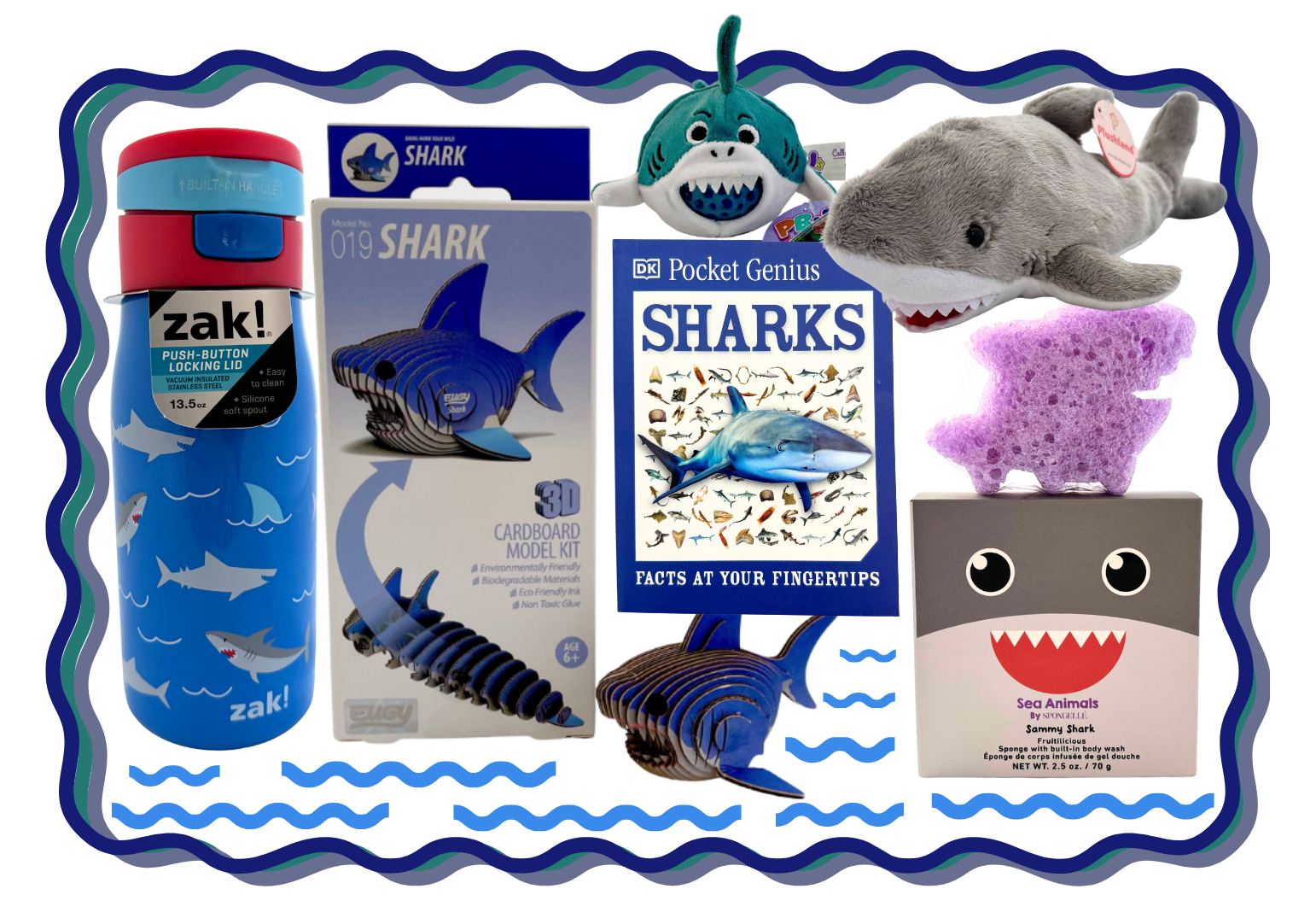 Fin-tastic Shark Gift Box – Boxes by Genna